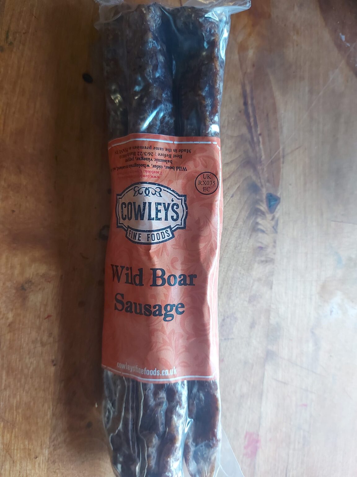 5 Smoked Wild Boar Sausage – Cowleys Fine Foods